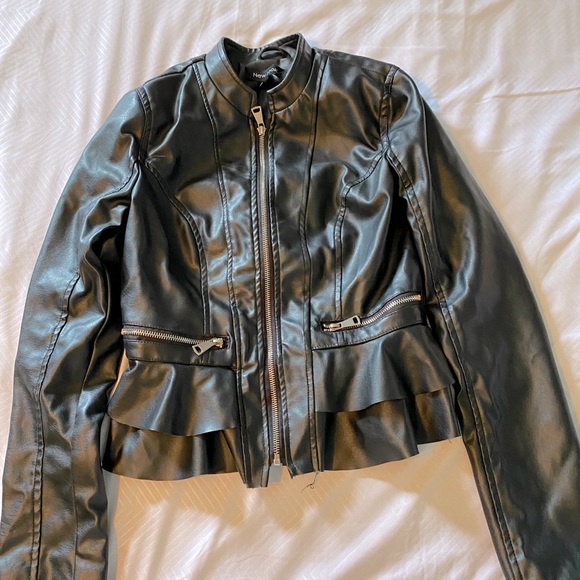 New Look | Jackets & Coats | Leather Jacket | Poshmark